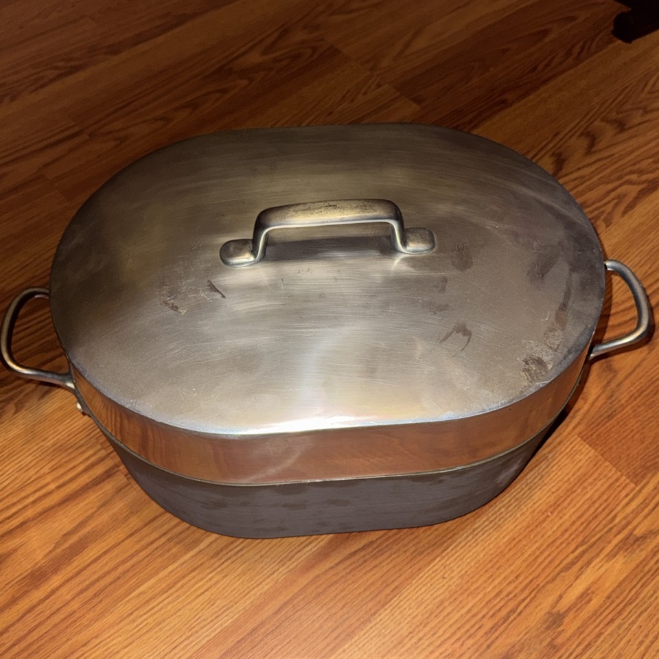 MAGNALITE GHC 15.5" Professional Roasting Pan-Anodized Aluminum ...
