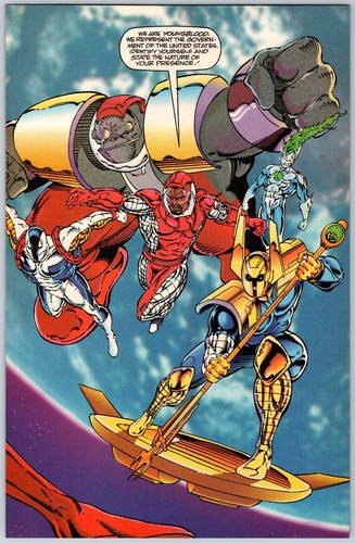 Youngblood Supreme Comic Panel Poster Art PROMO Original Pin-Up Image ...