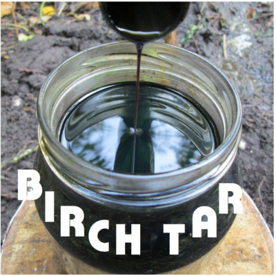 Real Forest Birch Tar 3 types / pure Tar, tar Oil, resin / Natural ...