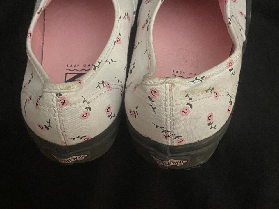 Vans Lazy Oaf Limited Edition Flower Blossom Old Skool Shoes Sneakers ...