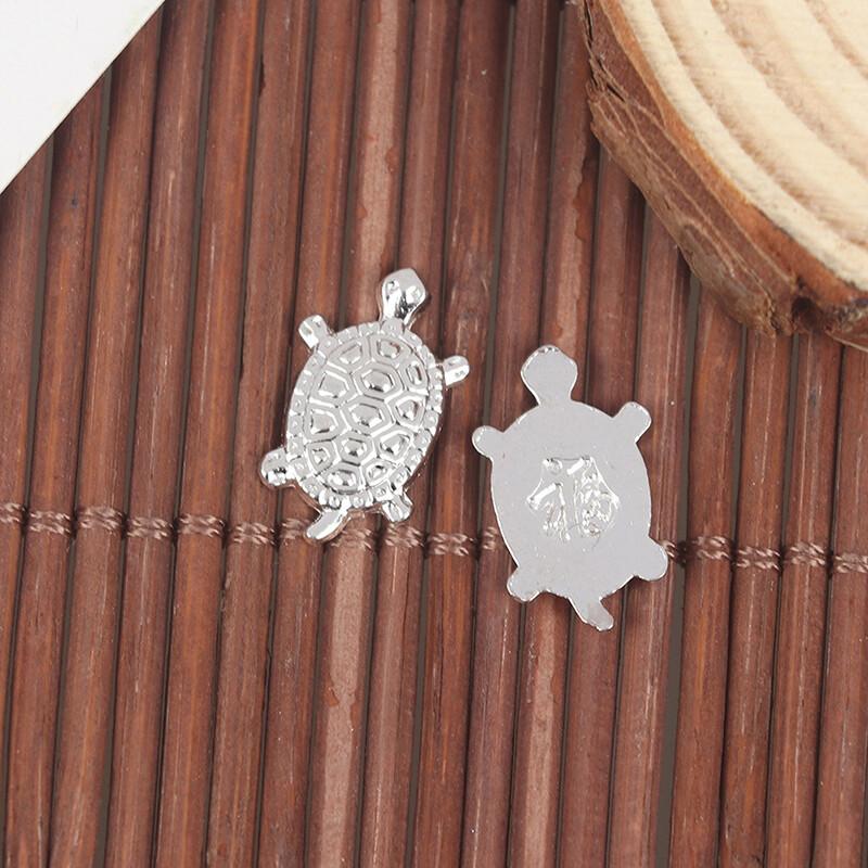 10Pcs Feng Shui Golden Money Turtle Japanese Lucky Tortoise Guarding ...
