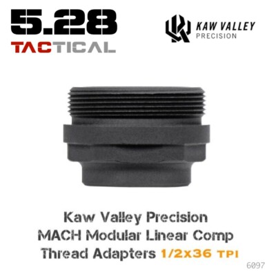 Kaw Valley Precision MACH Modular Linear Comp Thread Adapters - 1/2 x ...