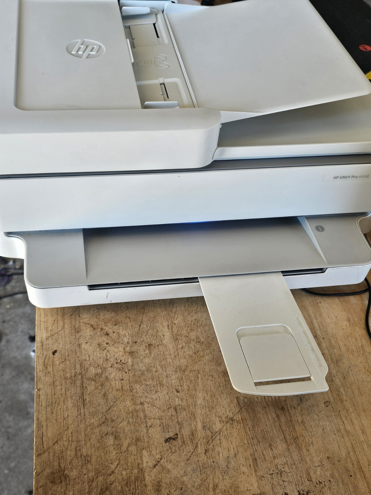 HP Envy Pro 6458 All-in-One Color Inkjet Printer 763236974506 | eBay