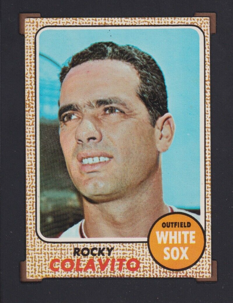 1968 Topps #99 Rocky Colavito - Chicago White Sox - Ex+/ExMT - 616 - 🔥⚾ ...