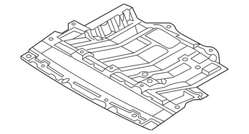 75892-CD00A Nissan Cover-engine under 75892CD00A, New Genuine OEM Part ...