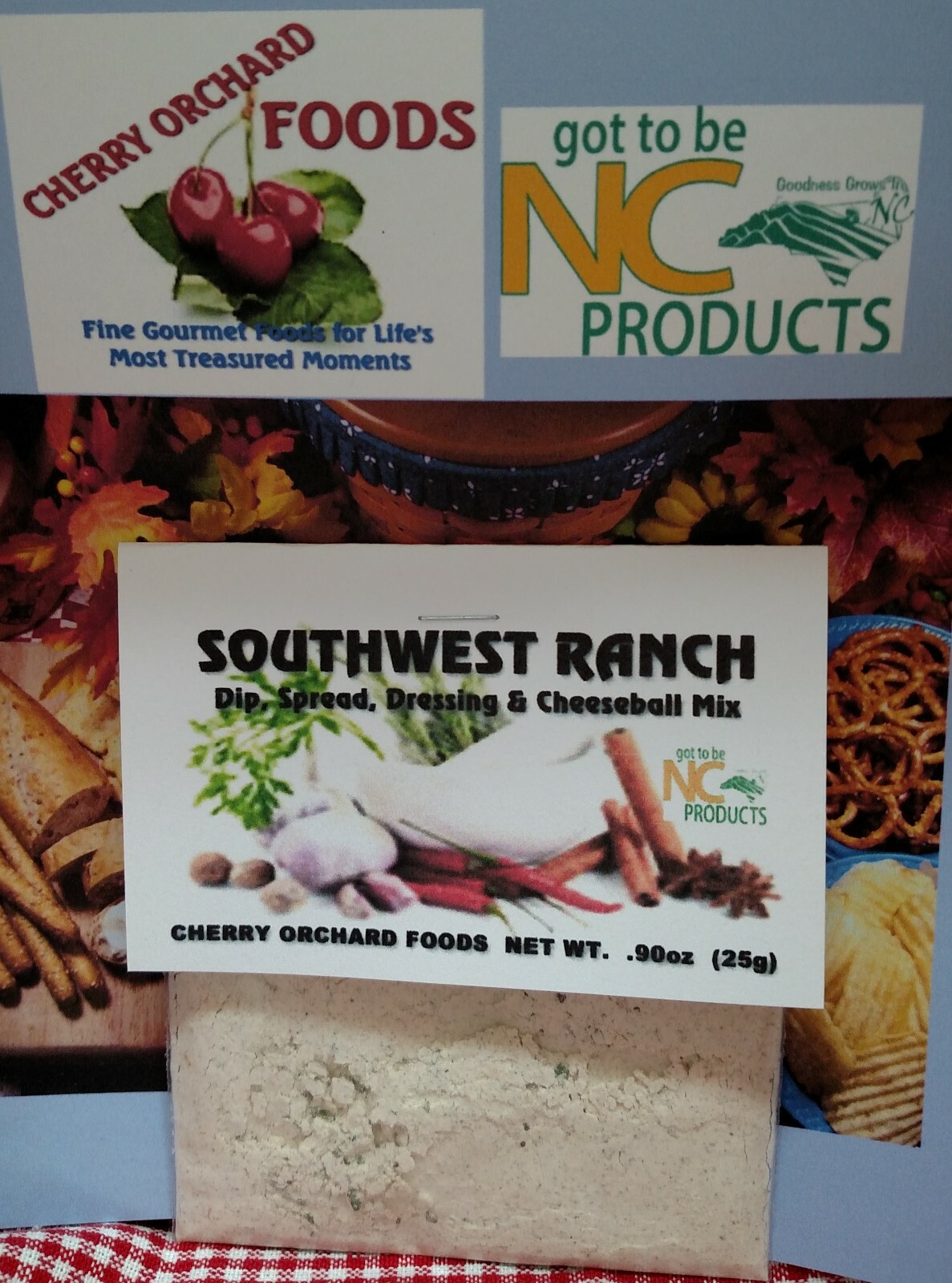 Southwest Ranch Dip Mix (2 mixes) makes dips spreads cheese balls salad ...