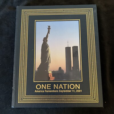 One Nation America Remembers September 11, 2001 WTC ATTACKS Leather ...