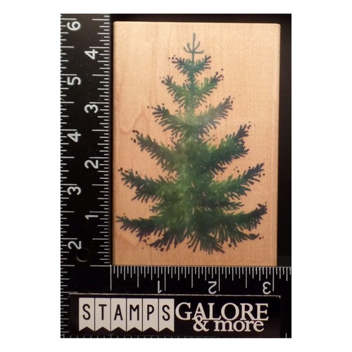 STAMPENDOUS RUBBER STAMPS P001 CHRISTMAS TREE EVERGREEN #242 | eBay
