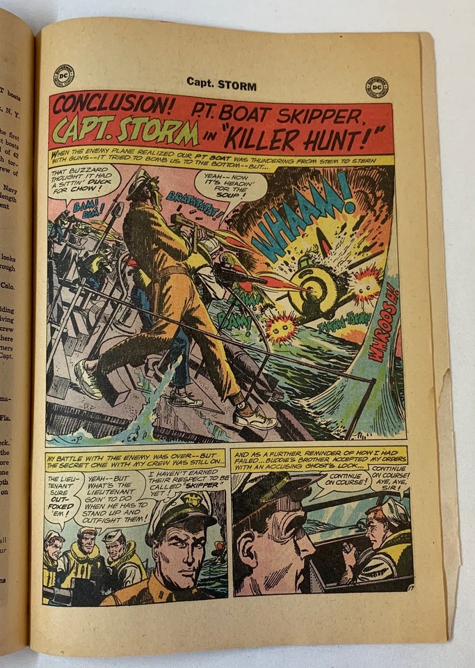 1964 DC Comics CAPT. STORM #1 ~ coverless - Captain Storm 1 | eBay