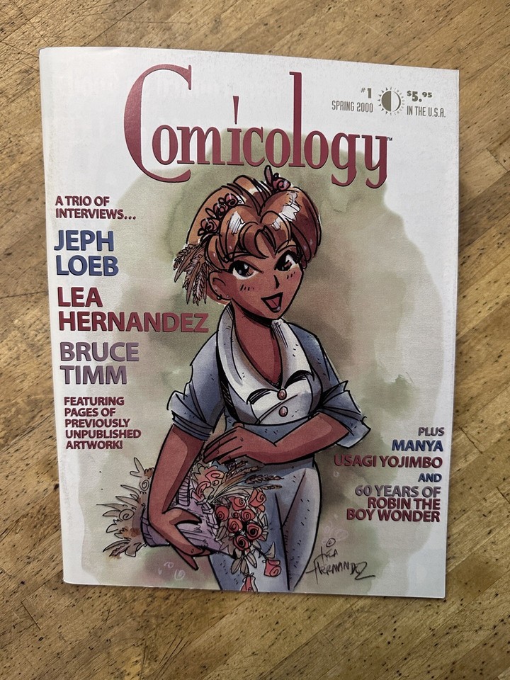 Comicology #1 2000 Bruce Timm & Jeph Loeb Interviews | eBay