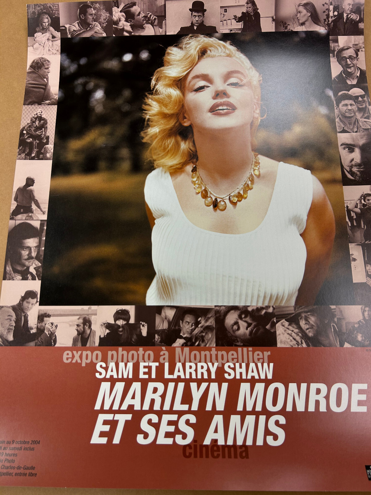 Marilyn Monroe and Her Friends Exhibition Poster, 2004 Sam Shaw Art Print 25x19 | eBay