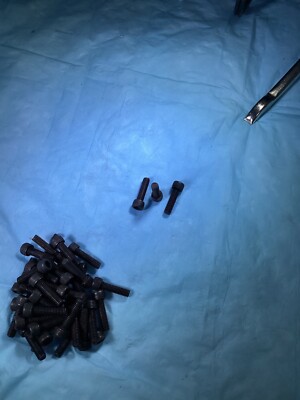 (41) #8-36 x 5/8" (FT) Fine Socket Hd Cap Screw Alloy Steel Black Oxide ...