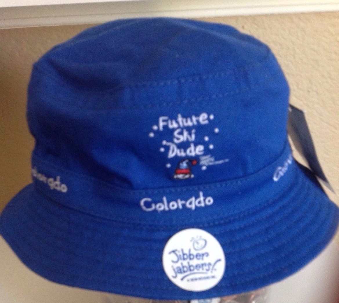 NWT Jibber Jabbers Colorado Infant Hats with Velcro closure chin strap ...