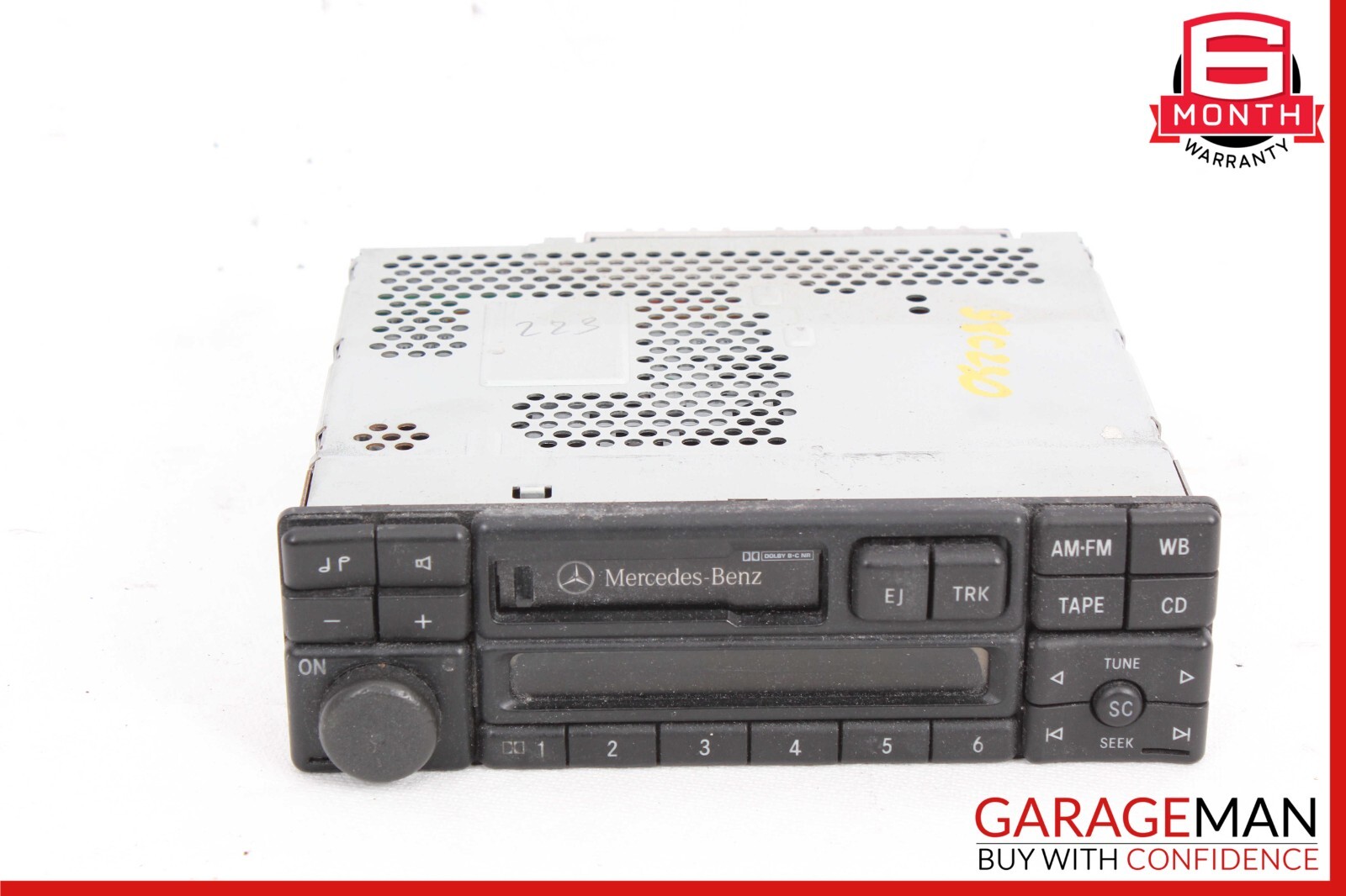92-98 Mercedes C280 SL500 E500 S420 FM/AM Audio Radio Player 0038206086 ...