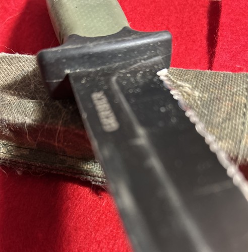 Gerber Prodigy Tanto Fixed Blade Knife 4.50” Camo Sheath Plain Serrated ...