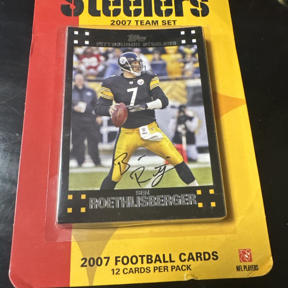 2007 Topps Football Complete Team Set Pittsburgh Steelers (12) Troy ...