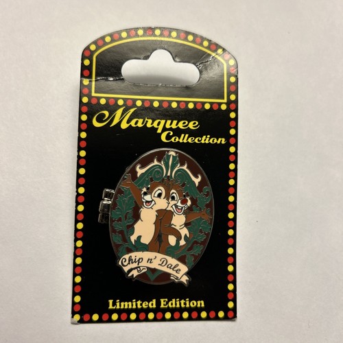 Disney Pin 67510 WDW Marquee Hinged Locket Chip Dale Le 1000 | eBay