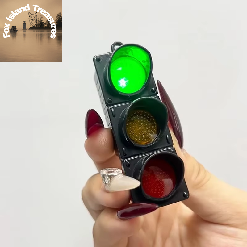 New Traffic Light Magnetic Refrigerator Stickers Traffic Toy Pedestrian ...