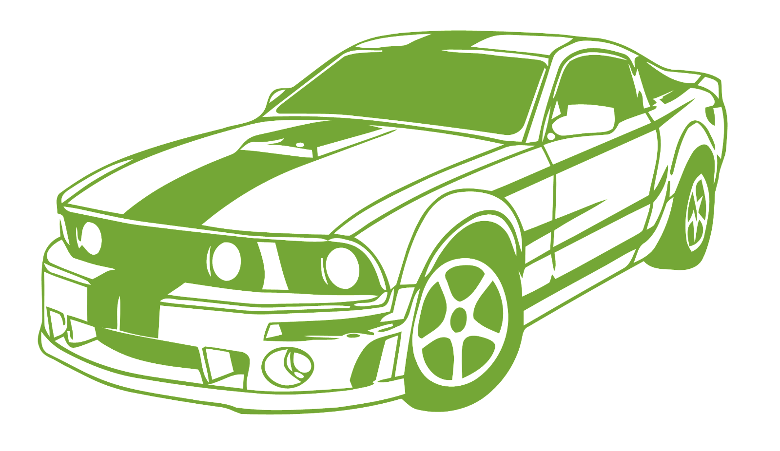 New Model Ford Mustang Vinyl Decal Your Color Choice Sticker | eBay