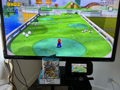 Nintendo Wii U Video Game Console WUP-101 Black Bundle + 5 Games ...