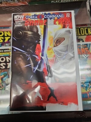 IDW Comics GI JOE COBRA COMMAND SNAKE EYES #11 | eBay