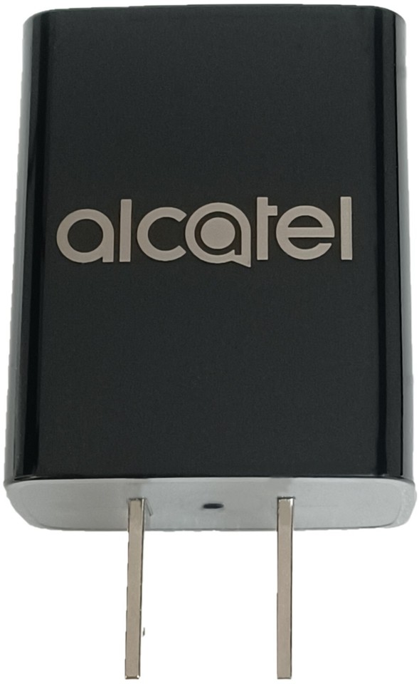 OEM Alcatel Travel Charger UC11US Black 5V 1A + 2 USB Cables (Type-C ...