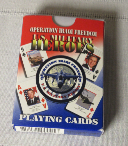 U.S. Military Heroes Operation Iraqi Freedom Playing Cards | eBay
