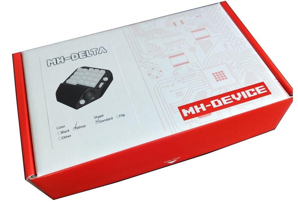 MH-Device MH-Delta One-Handed 41-Key Gaming Keyboard with Joystick ...