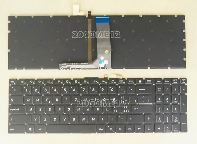 New for MSI Creator 17M A10 A10SD A10SE keyboard Swiss Tastatur SW ...