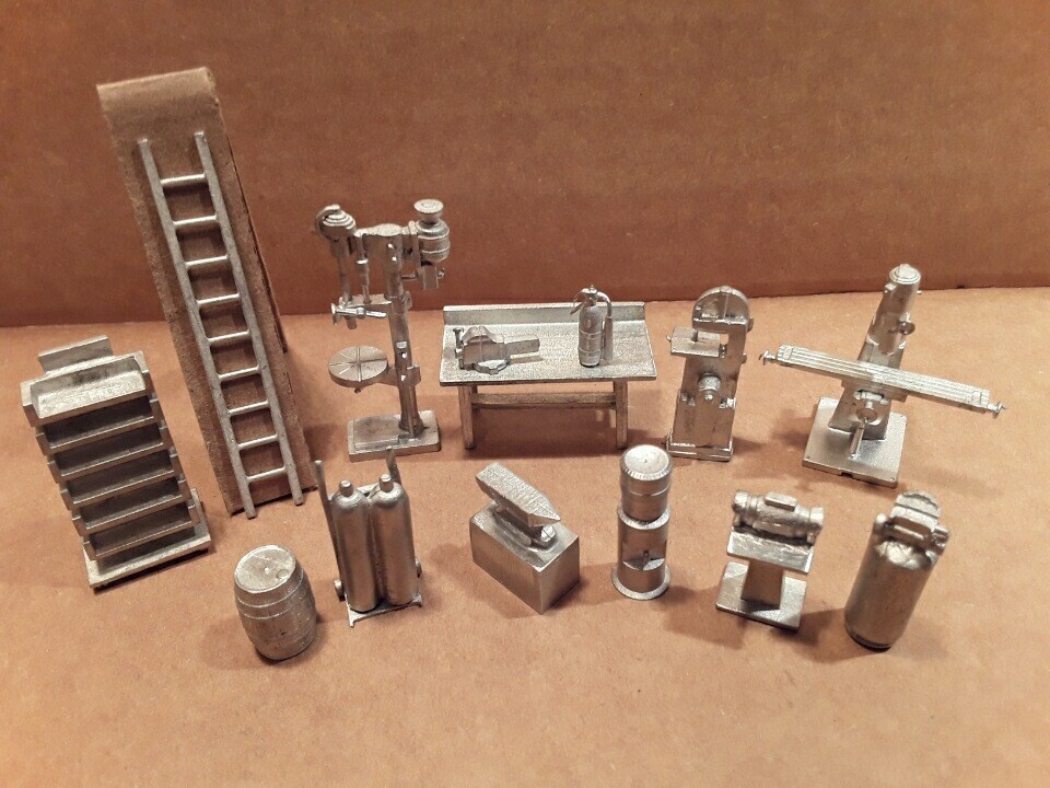 O scale model workshop | eBay