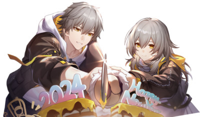 Caelus Stelle Honkai Star Rail Weatherproof Anime Sticker 6" Car Decal ...