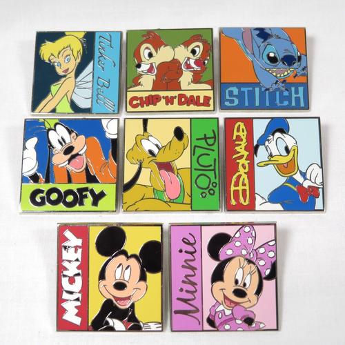 2012 Disney Trading Pins Set PWP Promotion Mickey Minnie Donald Goofy ...