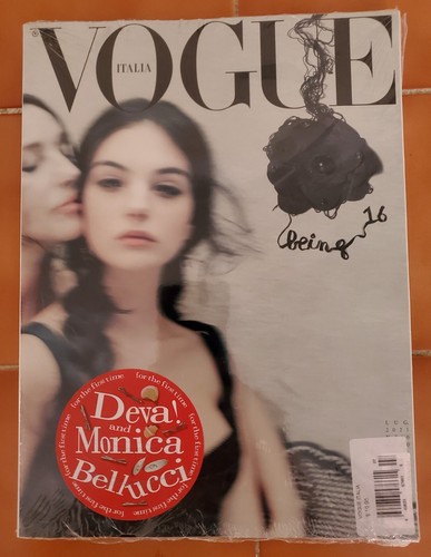 Vogue Italia Magazine, Monica Bellucci and Deva Bellucci, July 2021, New, Sealed | eBay