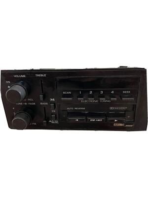 Vintage 84 CORVETTE C4 GM OE DELCO BOSE AM/FM RECEIVER Cassette Radio ...