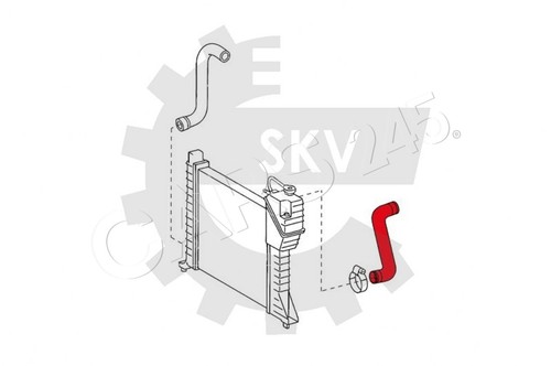 Radiator Hose Upper For MERCEDES Sprinter 901 902 903 904 W901 W902 ...