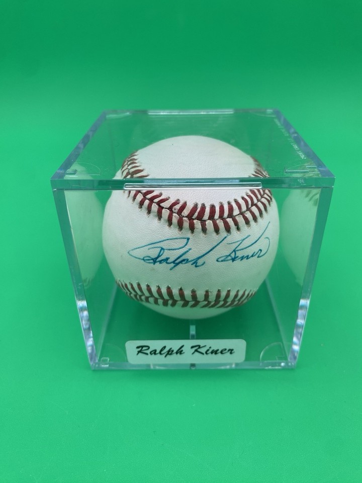 Ralph Kiner Autographed Rawlings Official American League Baseball w ...