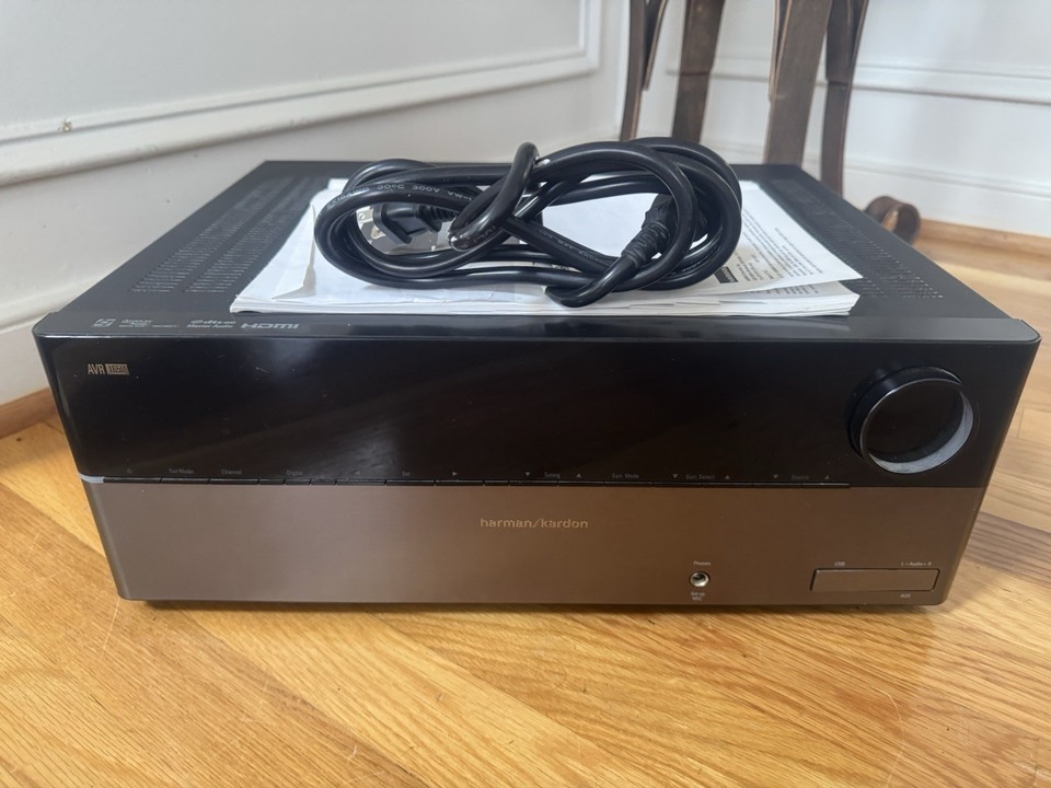 Harman Kardon AVR 1650 - 5.1 Ch HDMI Home Theater Surround Sound ...