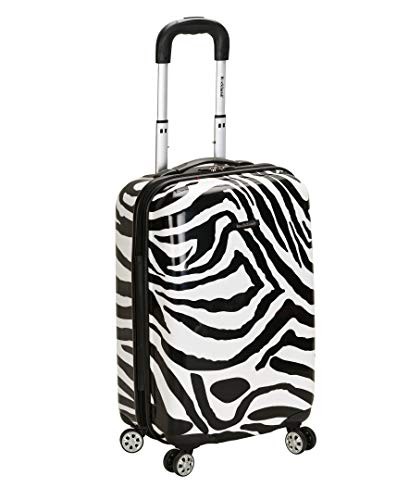 Safari Hardside Spinner Wheel Luggage, Zebra, Carry-On 20 Carry-On 20 ...