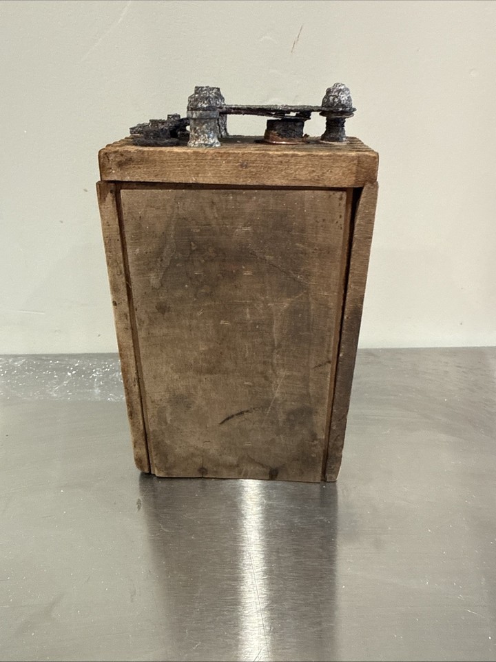Vintage Antique 1900's Ford Model T Model A Wood Box Battery Ignition ...