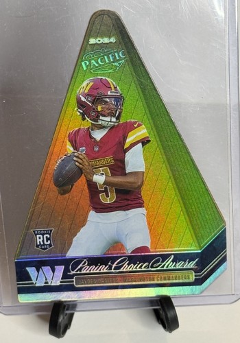 2024 Encore die cut Jayden Daniels panini choice award pacific crown ...