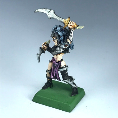 Classic Metal Dark Elves Elf Witch Elf Warrior - Warhammer Fantasy ...