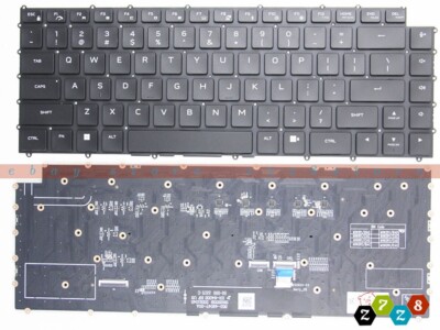 New DELL Alienware X16 R1 X16 R2 Mechanical Keyboard US Per-Key RGB ...