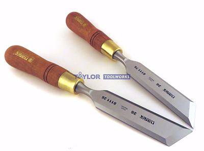 Narex (Czech Republic) Right & Left 26 mm Skew Paring Chisels 811126/ ...