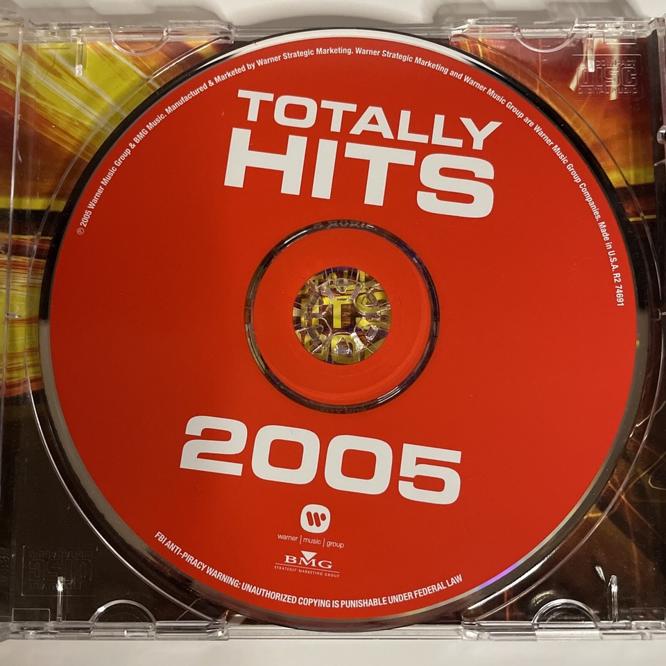 Totally Hits 2005 by Various Artists (CD, May-2005, Atlantic (Label ...