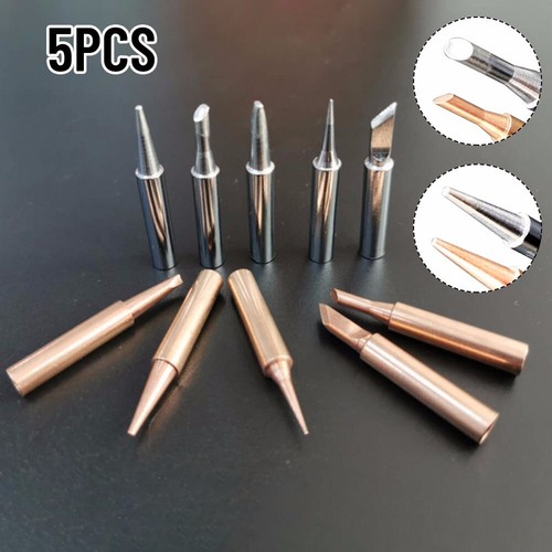 5Pcs Set 900M-T Soldering Tip Solder Iron Welding Tips Soldering Head ...