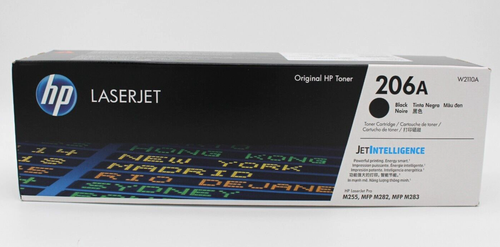 Genuine HP 206A Black Laserjet Toner Cartridge (W2110A) - Brand New ...