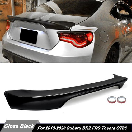 L Style Rear Duckbill Spoiler Black Paint For Subaru BRZ FRS Toyota ...
