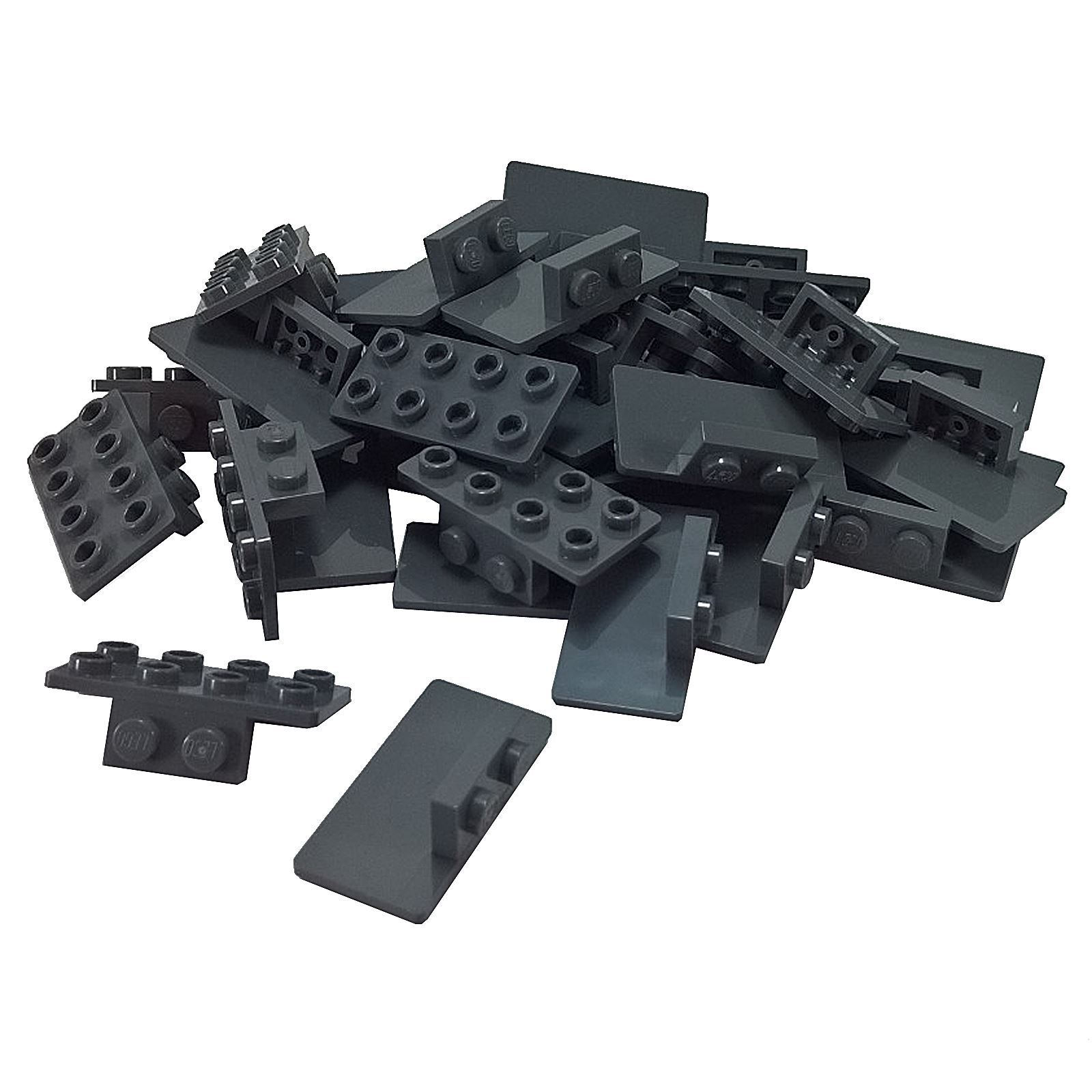 35 NEW LEGO Bracket 1 x 2 - 2 x 4 BRICKS Dark Bluish Gray | eBay