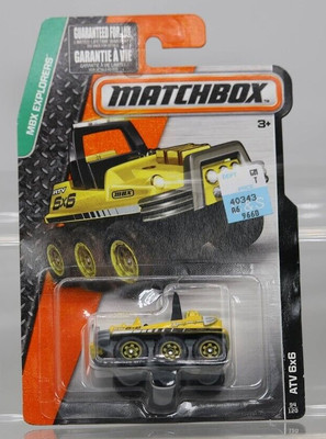 - MATCHBOX L14 ATV 6X6 - (YELLOW) MBX EXPLORERS 94/120 | eBay