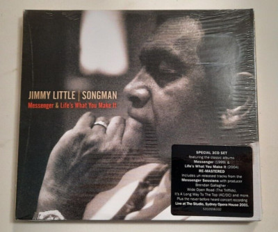 JIMMY LITTLE Songman - Messenger/ Life's What You Make It/ Live (3CD ...
